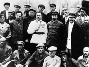 Stalin Enforces "Forced Collectivization"