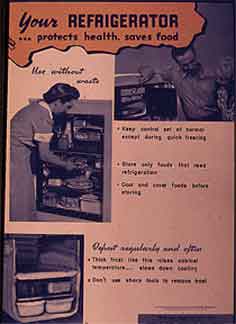 First Home Electric Refrigerator