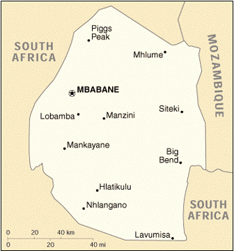 Swaziland Geography