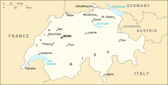 Switzerland Geography