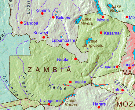 Zambia Geography
