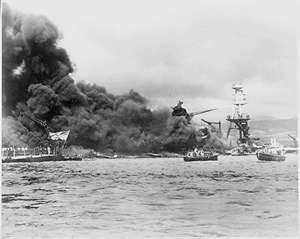 USS West Virginia at Pearl Harbor